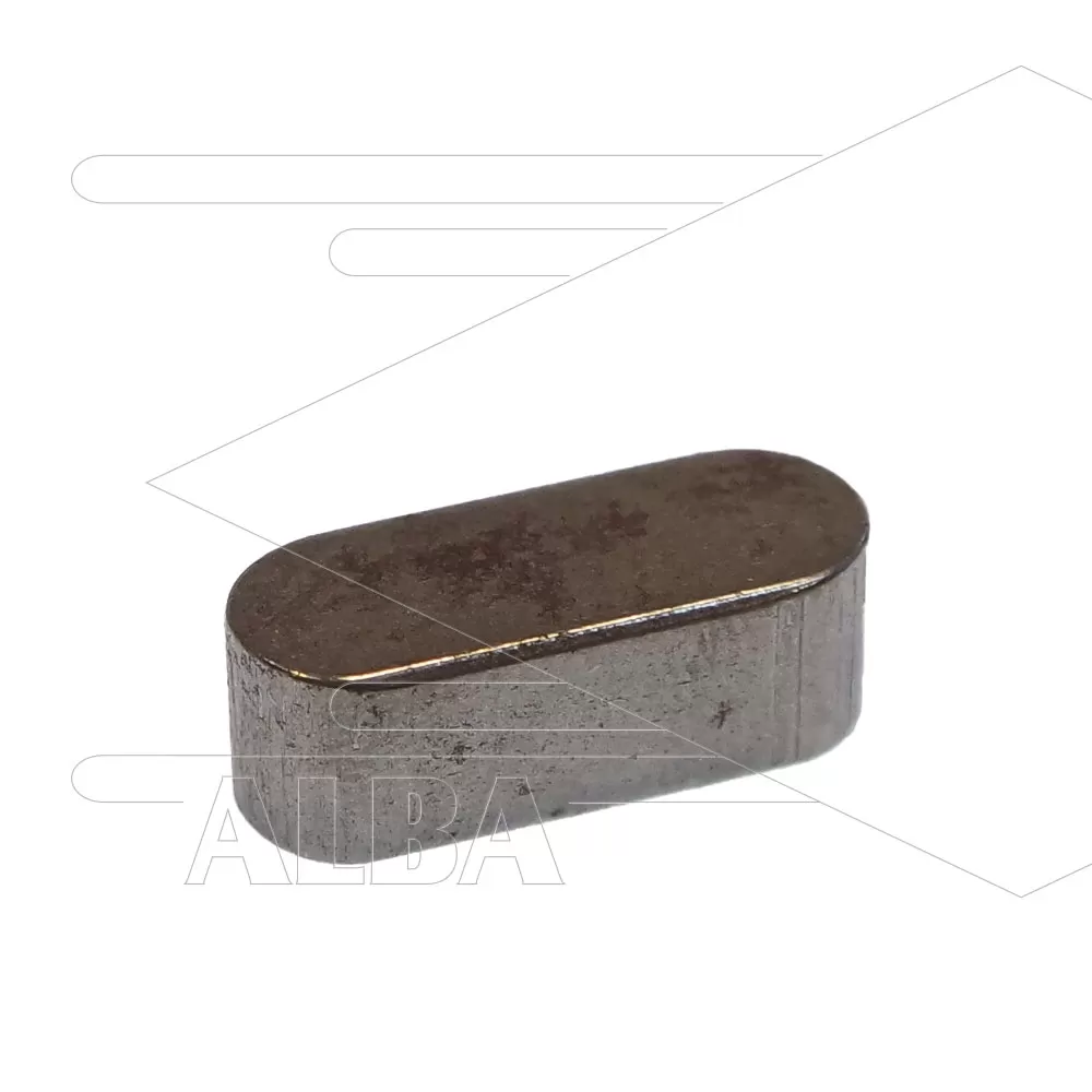 Spie voor E-motor met flex. koppeling - IEC 132 - 8x7x20mm | Alba Parts